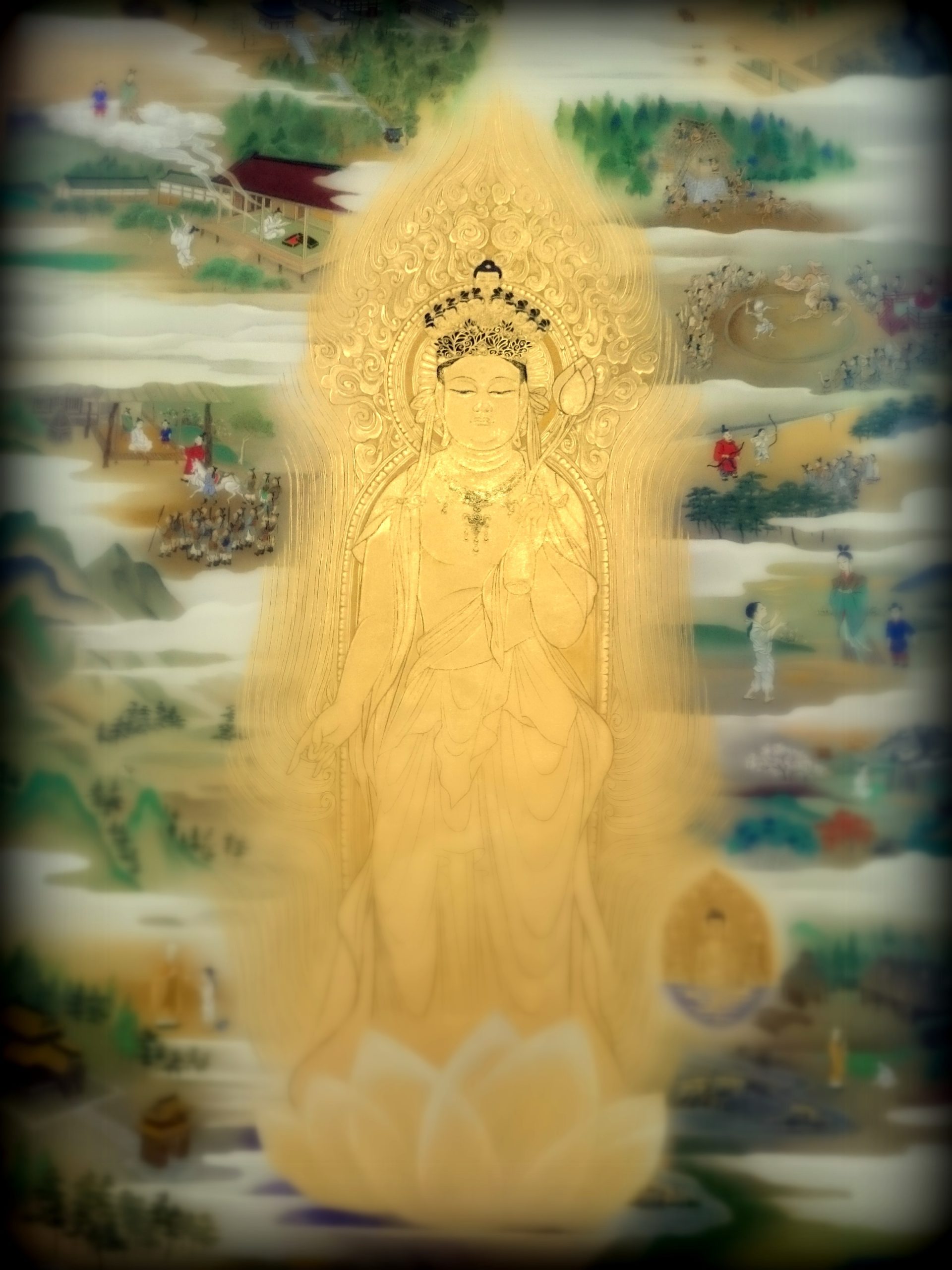 絵解きとギターとミニマルシェ | 【金峯山長谷寺】信州さらしな長谷観音